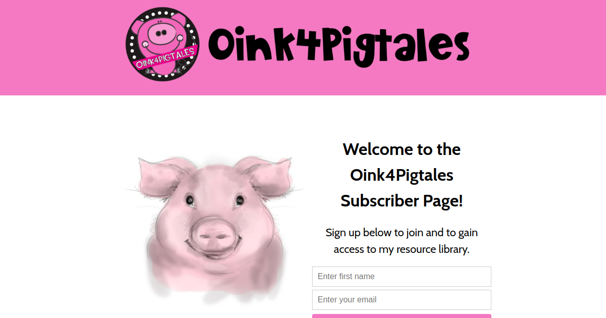 Resource Library Landing Page