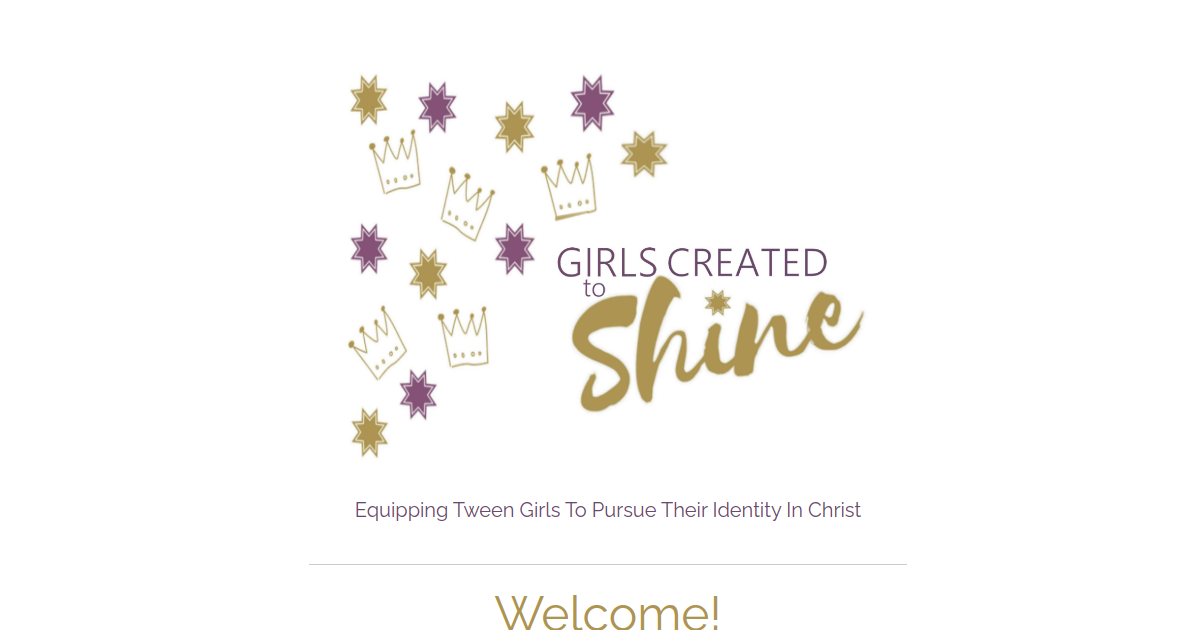 Girls Created To Shine - Girls Created To Shine