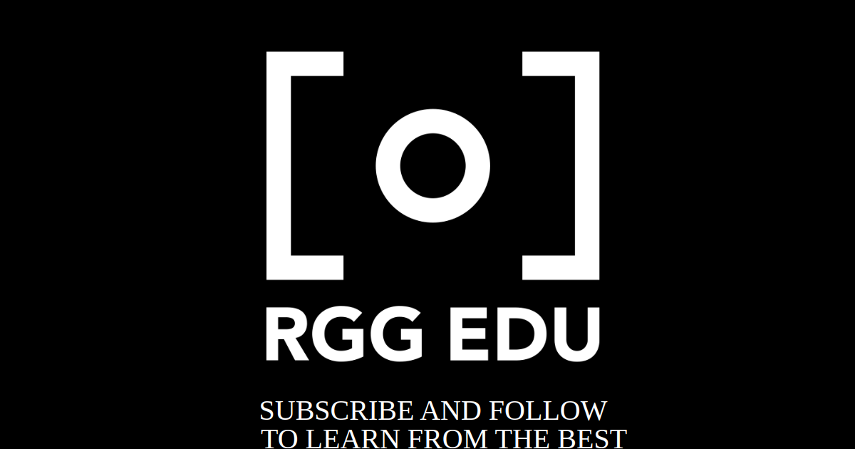RGG EDU Subscription Page