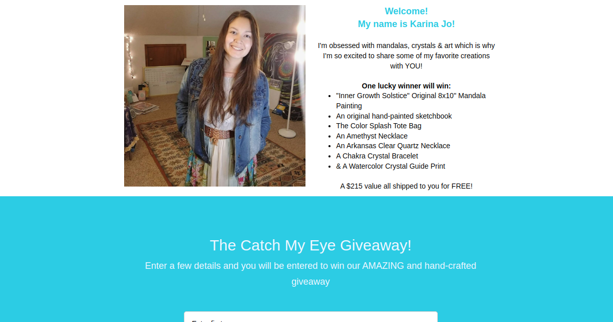 Catch My Eye Giveaway