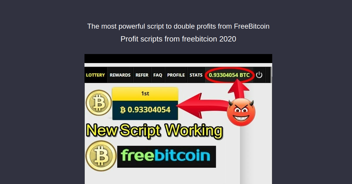 freebitcoin free script 2020 | really work scrpit 100%