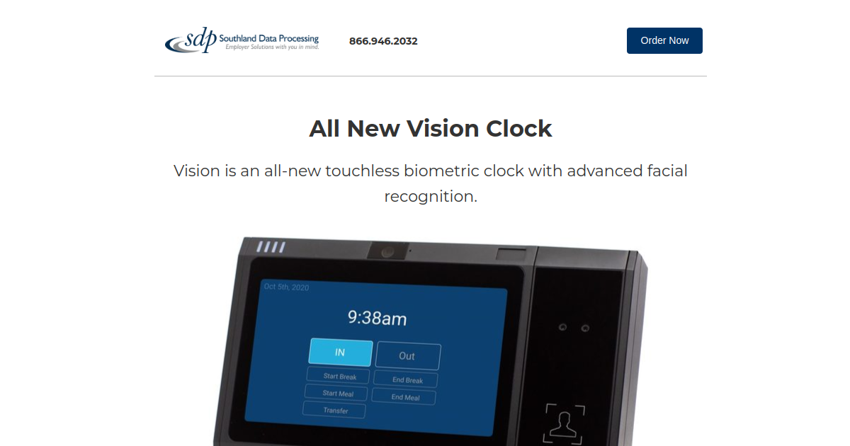 All New Vision Clock