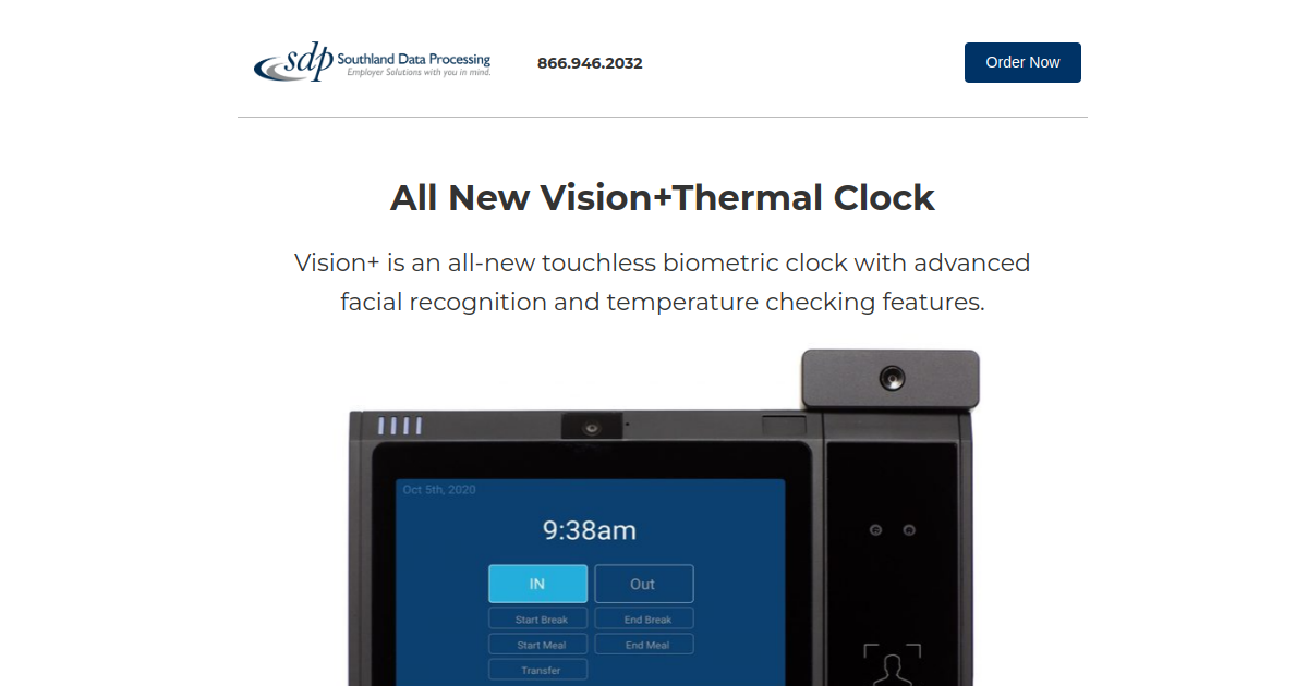 All New Vision+Thermal Clock