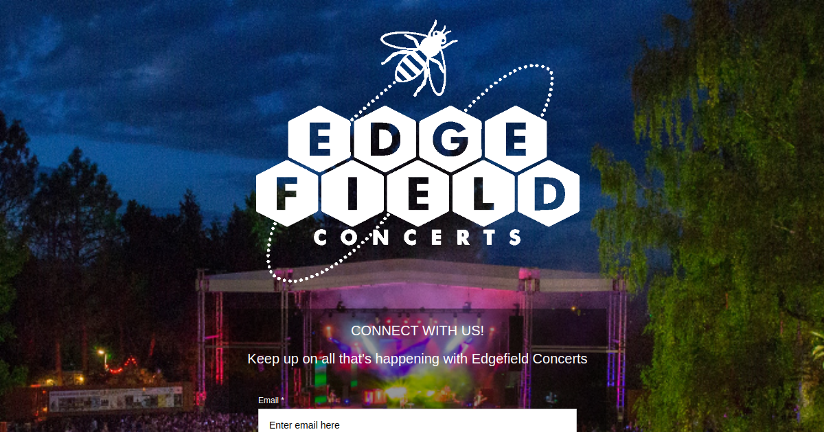Edgefield Sign Up Landing Page for eblasts