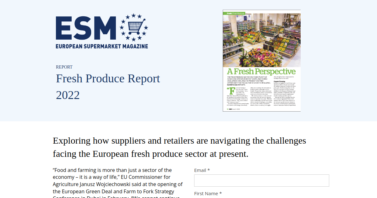 Fresh Produce Retail Report