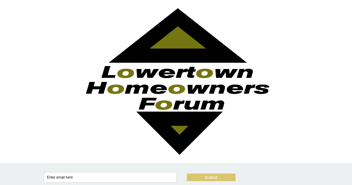 Lowertown Homeowners Forum