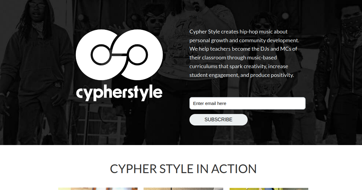 Cypher Style Home Page