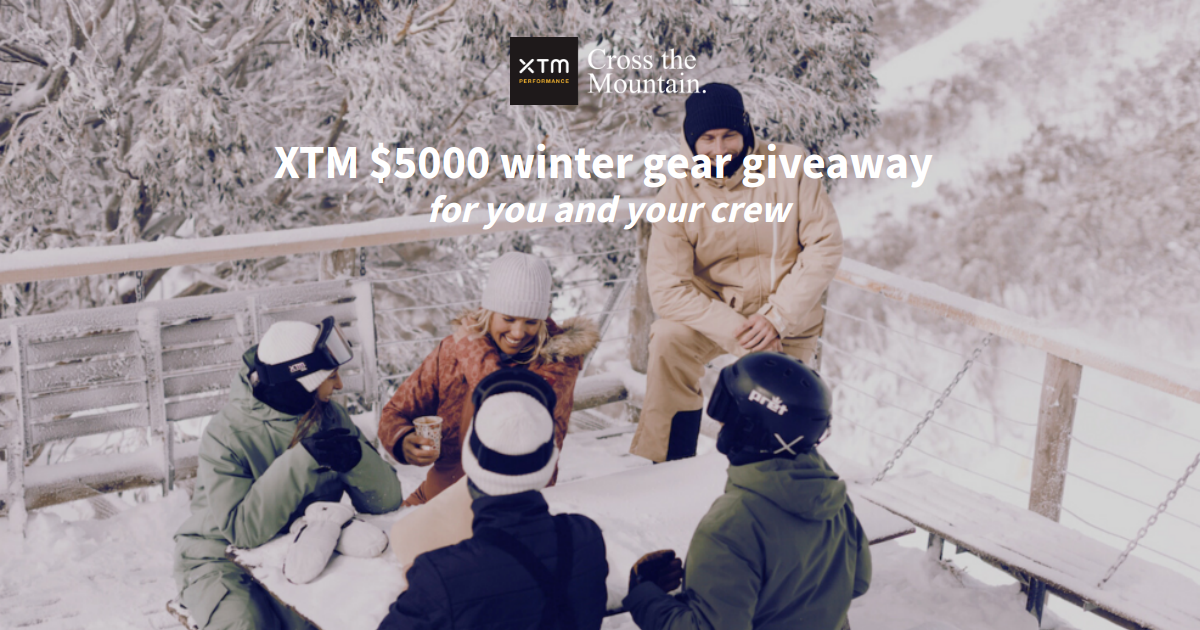 WIN the ultimate $5k XTM ski/board gear giveaway!