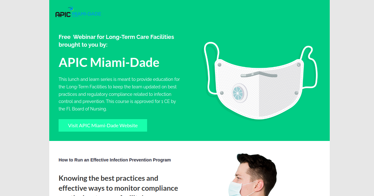 APIC Miami Dade Chapter LTC Lunch & Learn - Copy - Copy