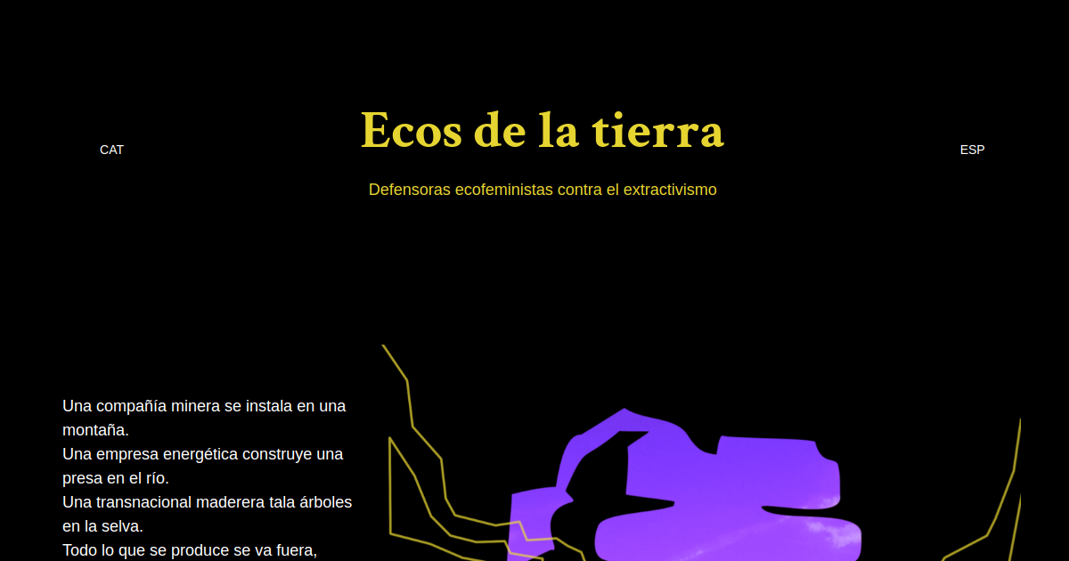 Ecos de la tierra – CooperAcció