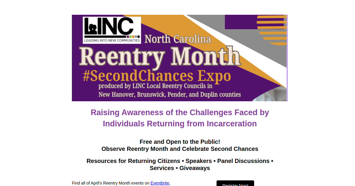LINC Reentry Month | April 2025 - LINC Inc