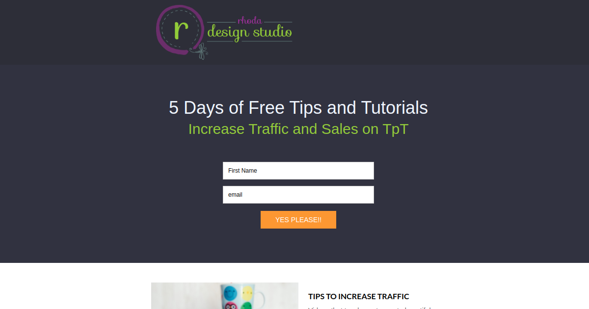 Free 5 Day Email Course for TPT Sellers