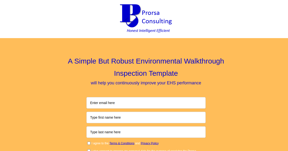 Printable Quick 16 Environmental Walkthrough Inspection Template ...