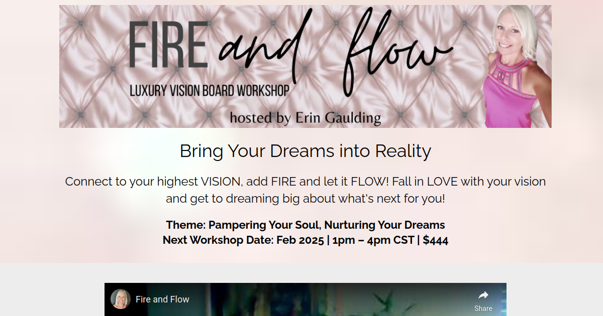 Fire & Flow Workshop