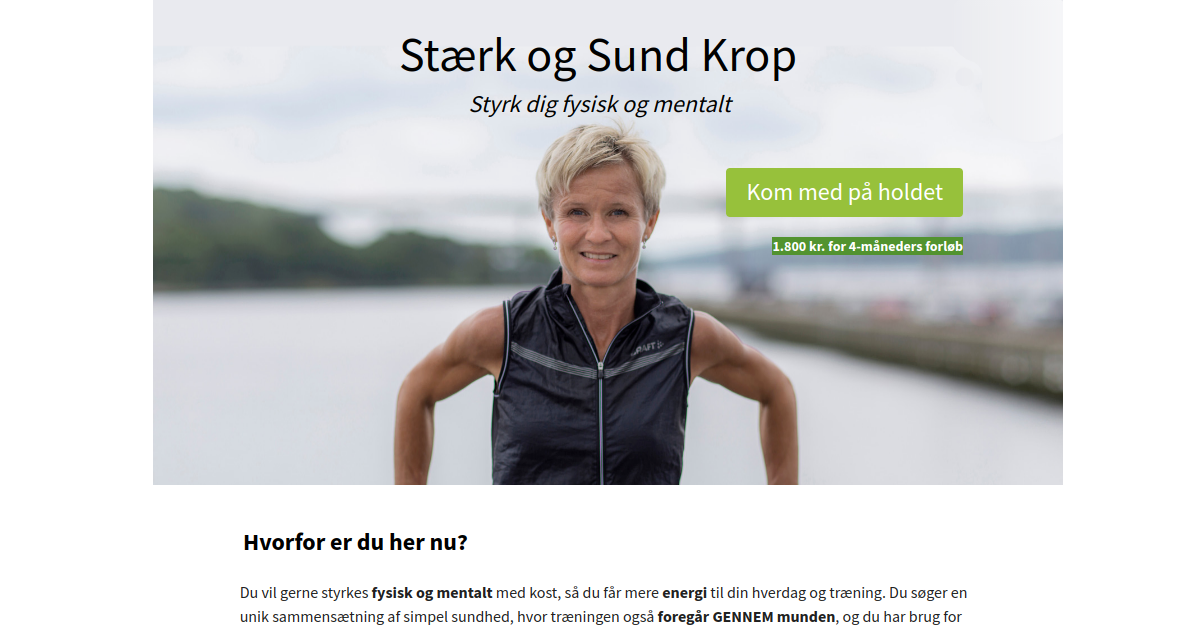 Stærk og Sund krop