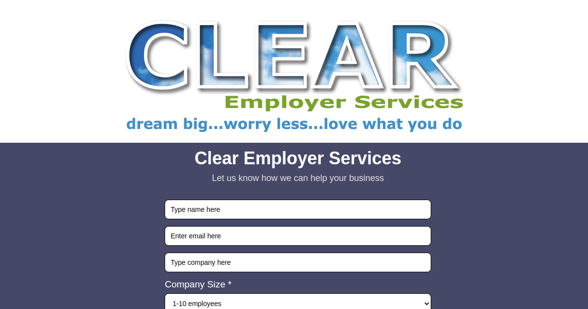 CLEAR services - Clear Employer Services
